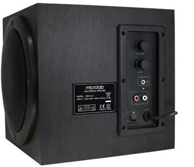 Колонки Microlab TMN-1, 2.1, черный – купить в Ситилинк | 1993477