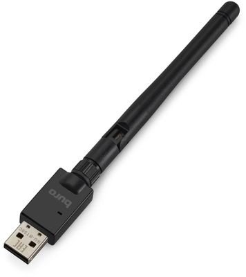 Bluetooth адаптер Buro BU-BT50C BT 5.0+EDR class 1, USB, 100м, черный ...