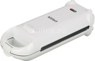 Вафельница KitFort КТ-1643, белый(Б/У) – купить в Ситилинк | M00207591