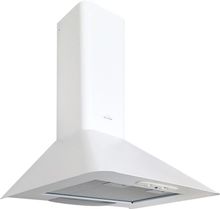 Вытяжка каминная Elikor Fleur 60П-400-П3Л, белый, ползунковое ...