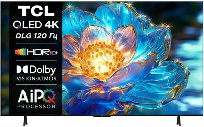 Характеристики 75" Телевизор TCL 75T7B QLED, 4K Ultra HD, СМАРТ ТВ ...