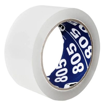 Клейкая лента Unibob 805, упаковочная, прозрачный, 50мм, 66м, 50мкм ...