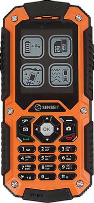Характеристики Сотовый телефон Senseit P10, оранжевый/черный (763995) смотреть в СИТИЛИНК