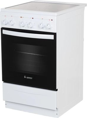 Электрическая плита GEFEST ЭП Н Д 5160-01 0033, стеклокерамика, белый ...