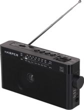 Радиоприемник Harper HDRS-377, черный – купить в Ситилинк | 1131403