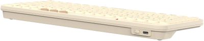 Клавиатура A4TECH Fstyler FBK36C AS, USB, Bluetooth/Радиоканал, бежевый ...