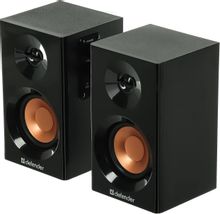 Колонки Defender Aurora S12, 2.0, черный [65415] – купить в Ситилинк ...