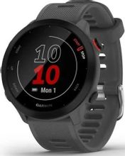 Смарт-часы Garmin Forerunner 55, 42мм, 1.04", серый/серый [010-02562-13 ...