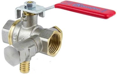 Обзор товара кран шаровый AQUASFERA 1012-03, запорный, прямой, 1 ...