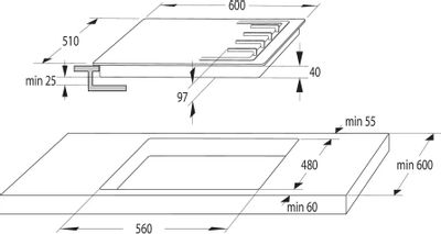 Газовая варочная панель Gorenje Essential GTW641AKB, 4 конфорки ...