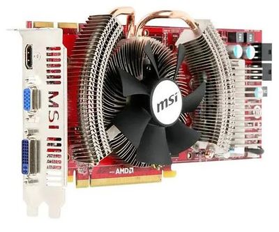 Видеокарта MSI AMD Radeon HD 4870 1ГБ DDR5, Ret [r4870 cyclone ...