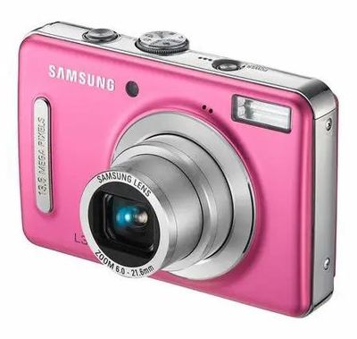 Обзор товара цифровой компактный фотоаппарат Samsung L310W, розовый ...