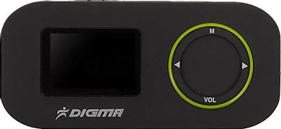 MP3 плеер Digma R1 flash 4ГБ черный – купить в Ситилинк | 649285