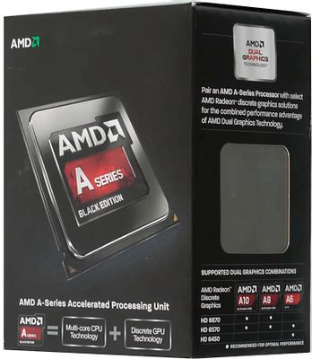 Характеристики Процессор AMD A8 6600K, SocketFM2, BOX [ad660kwohlbox ...