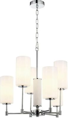 Характеристики Люстра FAVOURITE Palmarius 2814-6P, 6 х 40 Вт, хром ...