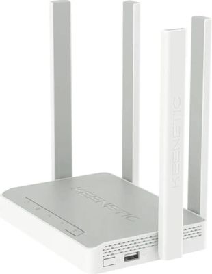 Wi-Fi роутер KEENETIC Viva, Wi-Fi 5, AC1200, 2.4/5ГГц, 3 LAN, 1xUSB, серый [kn-1912] – купить в ...