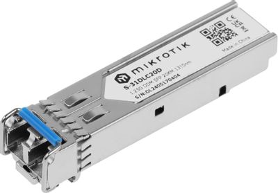 Модуль MikroTik S-31DLC20D Single Mode Dual LC 20km OEM – купить в ...