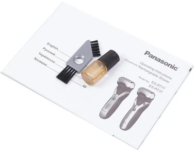 Электробритва Panasonic ES-RT77-S520, серебристый и черный – купить в Ситилинк | 289457