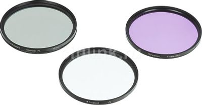 Характеристики Набор фильтров Polaroid UV+CPL+FLD 72мм (685050 ...