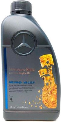 Характеристики Моторное масло MERCEDES-BENZ МВ 229.5, 5W-40, 1л ...