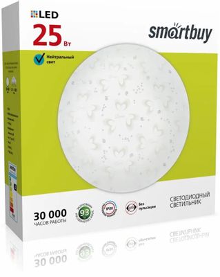 Светильник SMARTBUY SBL-MD-25-W-6K, 25 Вт, 6000К (белый нейтральный ...