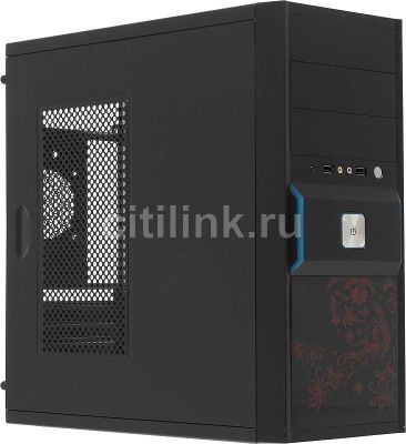 Корпус ATX Accord P-20B, Midi-Tower, без БП, черный [acc p-20b ...