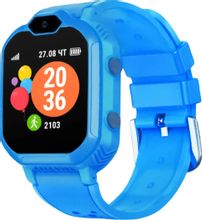 Отзывы на Смарт-часы GEOZON Aqua Plus, 42мм, 1.4", синий/синий [g ...