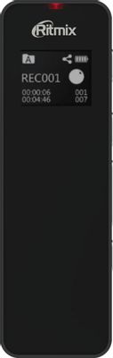 Диктофон Ritmix RR-880 16ГБ, черный – купить в Ситилинк | 2004388