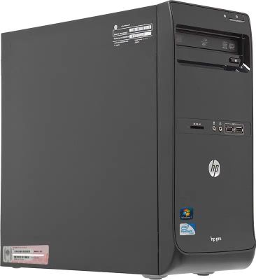Характеристики Компьютер HP Pro 3400 MT, Intel Pentium G860, DDR3 2ГБ ...