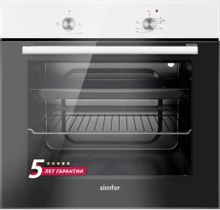 Духовой шкаф Simfer B6EW04070, белый/черный – купить в Ситилинк | 1916071