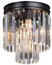 Характеристики Люстра VITALUCE V5151-1/3+1PL, 4 х 40 Вт, черный ...