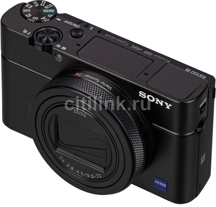 Характеристики Цифровой фотоаппарат Sony Cyber-shot DSCRX100M7, черный ...