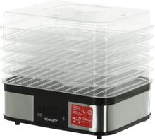 Сушилка для овощей и фруктов Scarlett SC-FD421T19, нержавеющая сталь, 5 ...