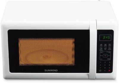 Микроволновая печь SunWind SUN-MW005, 700Вт, 20л, белый /черный ...