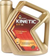 Масло трансмиссионное синтетическое ROSNEFT Kinetic ATF III, 4л ...