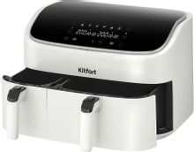 Аэрогриль KitFort КТ-2257, белый и черный – купить в Ситилинк | 2073818