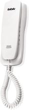 Характеристики Проводной телефон BBK BKT-105 RU, белый (358453) смотреть в СИТИЛИНК