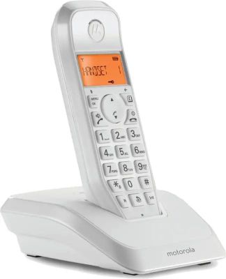 Радиотелефон Motorola S1202, белый [107s1202white] – купить в Ситилинк ...