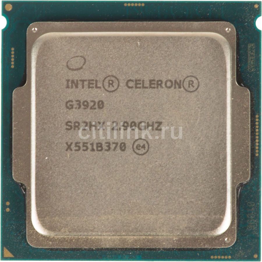 Процессор Intel Celeron G3920, LGA 1151, OEM [cm8066201928609s r2hx] – купить в Ситилинк | 340167
