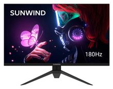 Отзывы на 27" Монитор SunWind SUN-M27BG130, 2560x1440, IPS, 180Гц, 2хHDMI, 2хDP, черный в ...