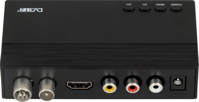 Ресивер DVB-T2 BBK SMP026HDT2, черный – купить в Ситилинк | 1435619