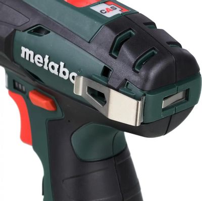 Дрель-шуруповерт METABO PowerMaxx BS Basic, 2Ач, с двумя аккумуляторами ...