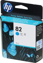 Обзор товара картридж HP 82, голубой / CH566A (539391) в интернет ...