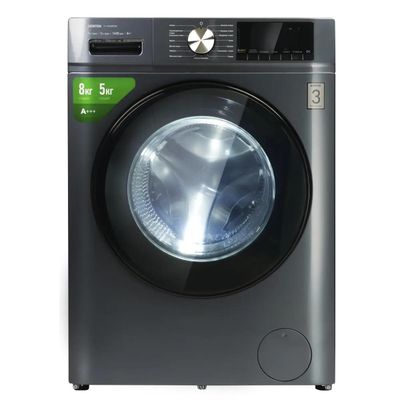 Стиральная машина CENTEK CT-1954, с фронтальной загрузкой, 8кг, 1400об/мин, с сушкой ...