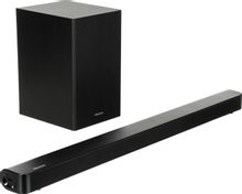 Саундбар Hisense HS212F 2.1 120Вт+60Вт черный – купить в Ситилинк | 1856485