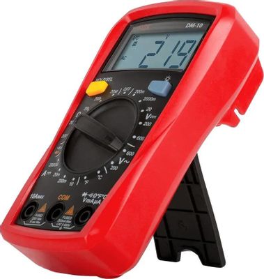 Мультиметр цифровой RGK DM-10, ручной [776554] – купить в Ситилинк | 1599004