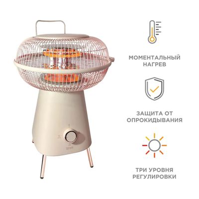 Характеристики Инфракрасный обогреватель SOTHING DSHJ-S-2201, 1000Вт ...