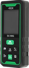 Лазерный дальномер RGK DL100G, 2 класс лазера, 535нм, луч зеленый, с поверкой [755740] – купить ...