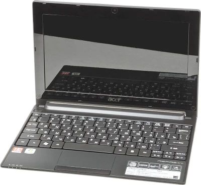 Нетбук Acer Aspire AO522-C58kk 10.1", AMD Fusion C50 1ГГц, 2-ядерный ...