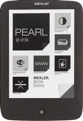 Инструкция, руководство по эксплуатации для электронная книга Wexler E6005, 6", черный ...